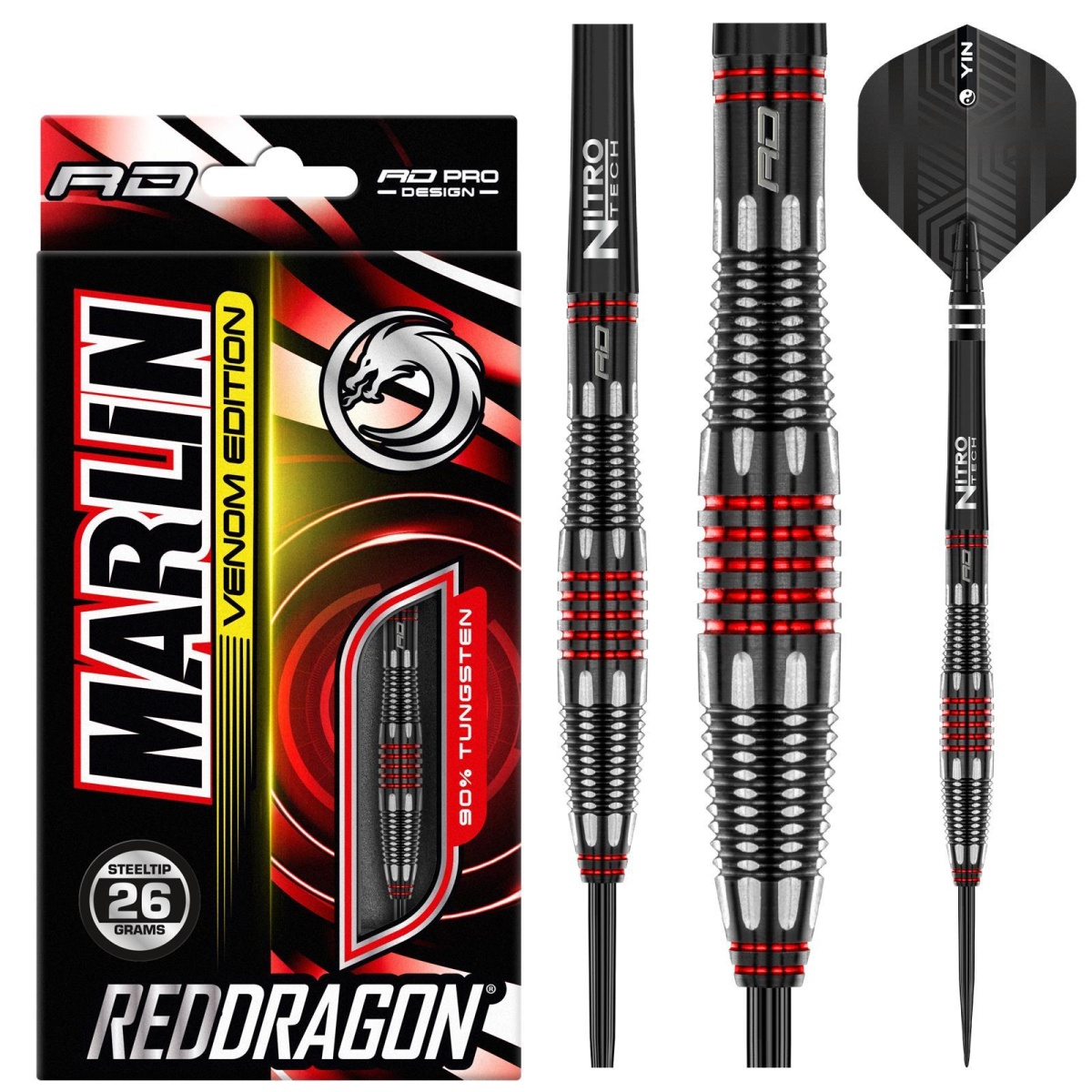 Red Dragon Steeldarts Marlin Venom Edition 26g - automatenwagner.de ...