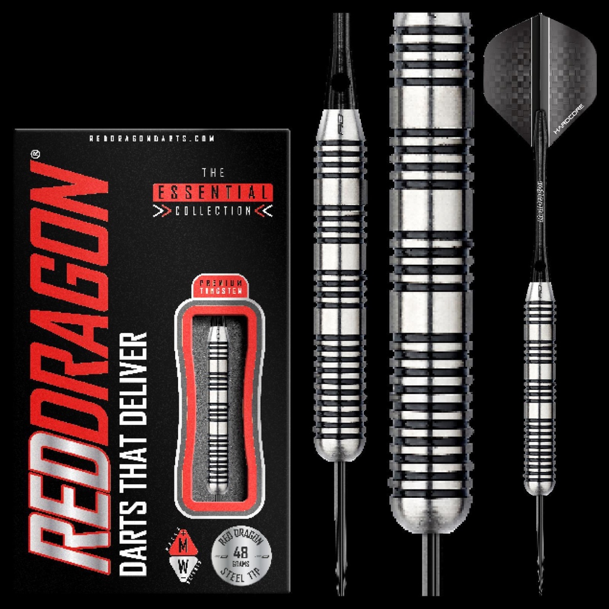 Darts | Dartpfeile |Red Dragon Steeldarts John Henderson 24g - automa ...
