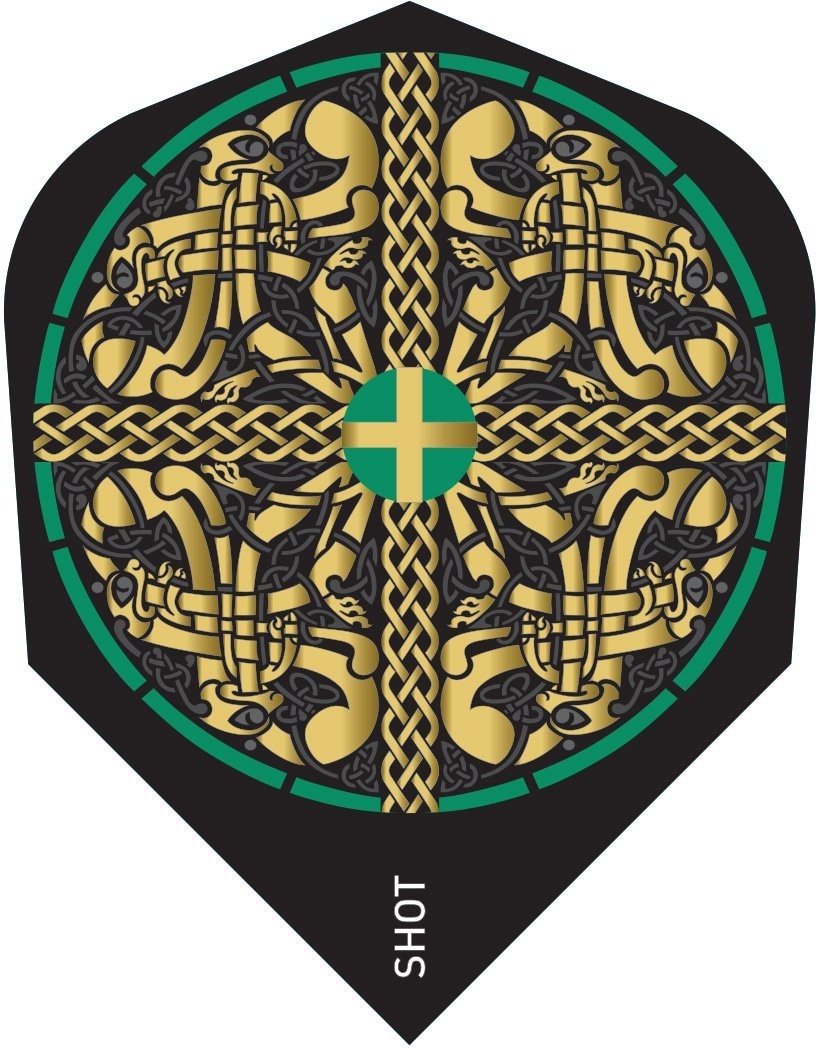 Flights | Flys | Shot Dart Flight Set Celt Claymore Shape No.6 - auto ...
