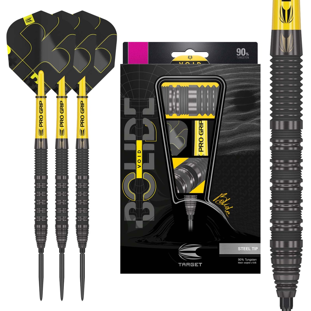Darts | Target Steeldarts BOLIDE VOID 01 90% Swiss Point - automatenw ...